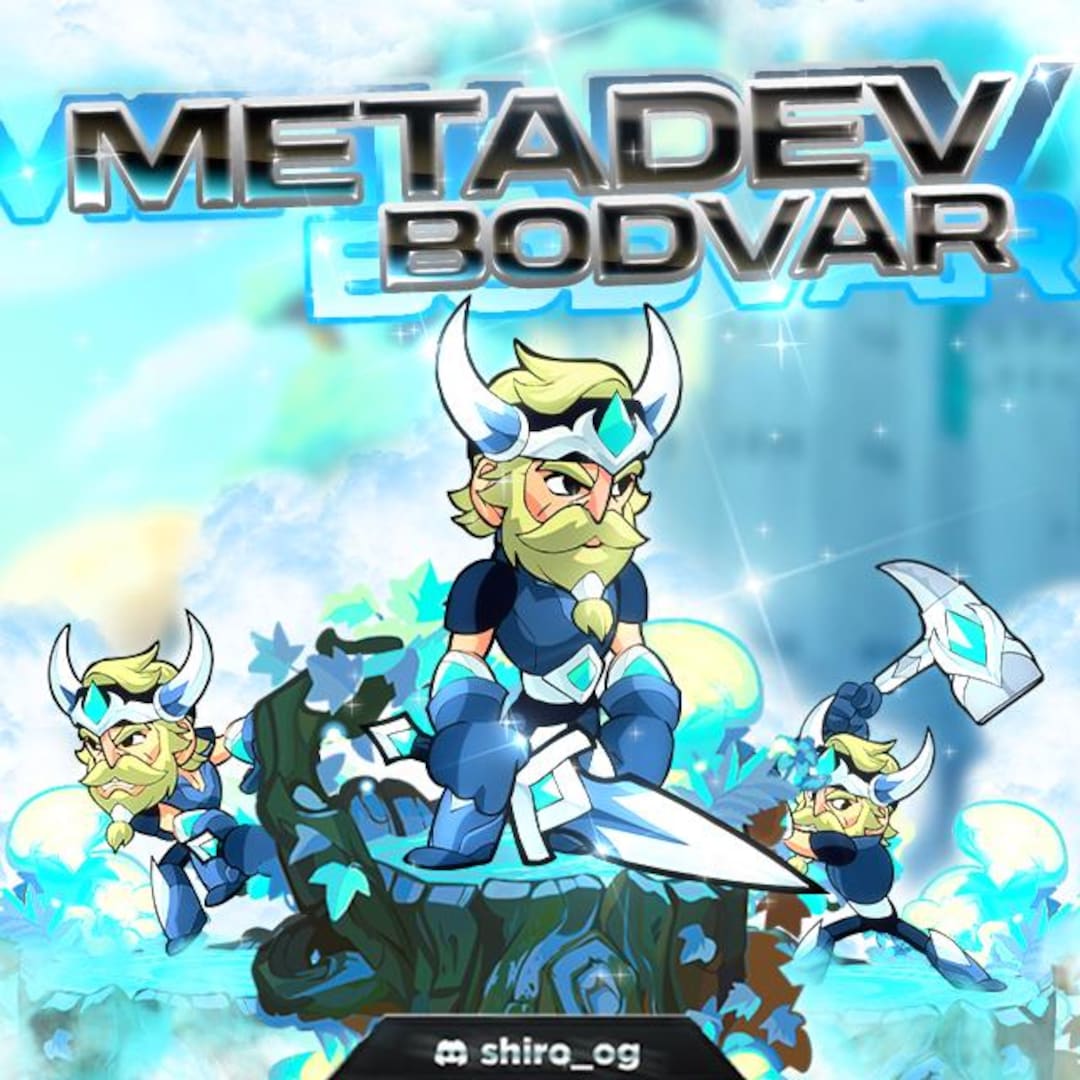 Brawlhalla Metadev Bodvar All Platforms - Etsy