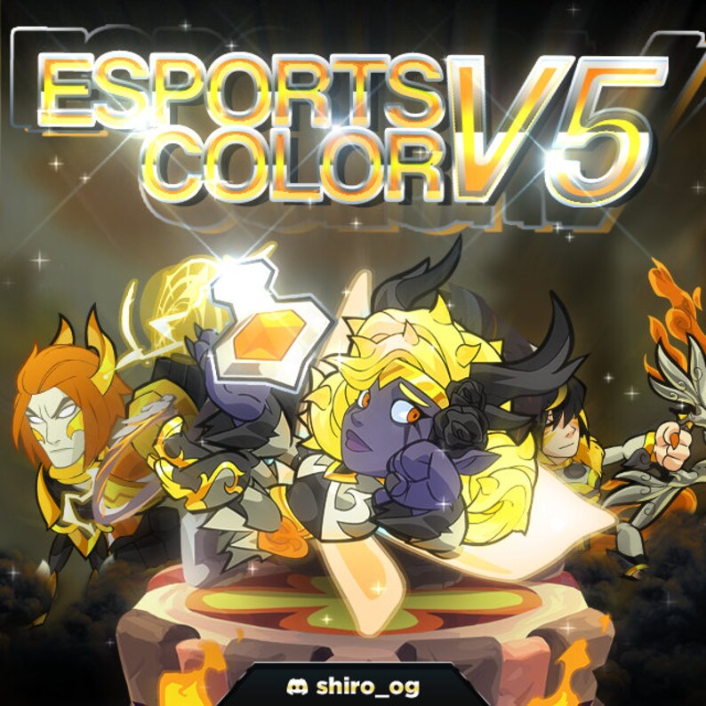 Brawlhalla | All Legends | Esports V5 Color - Etsy