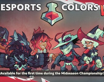 Brawlhalla | All Legends | Esports V5 Color - Etsy