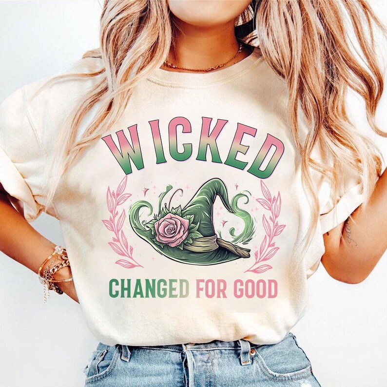 Wicked PNG Changed for Good Wizard of Oz, Pink and Green Witch Wizard ...