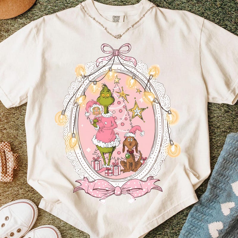 Grinch Preppy - Etsy