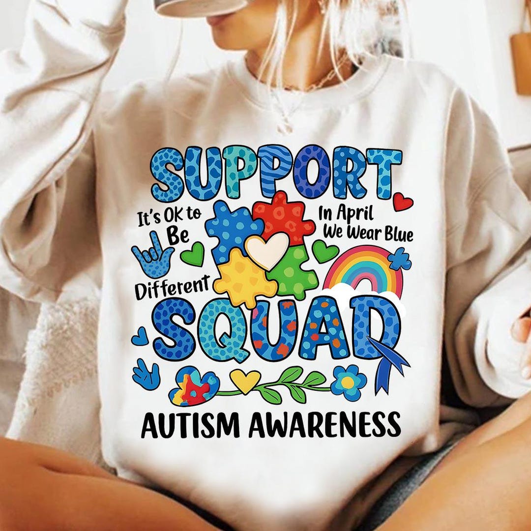 Family Autism Support Squad PNG, Special Education Teacher PNG, Autism ...