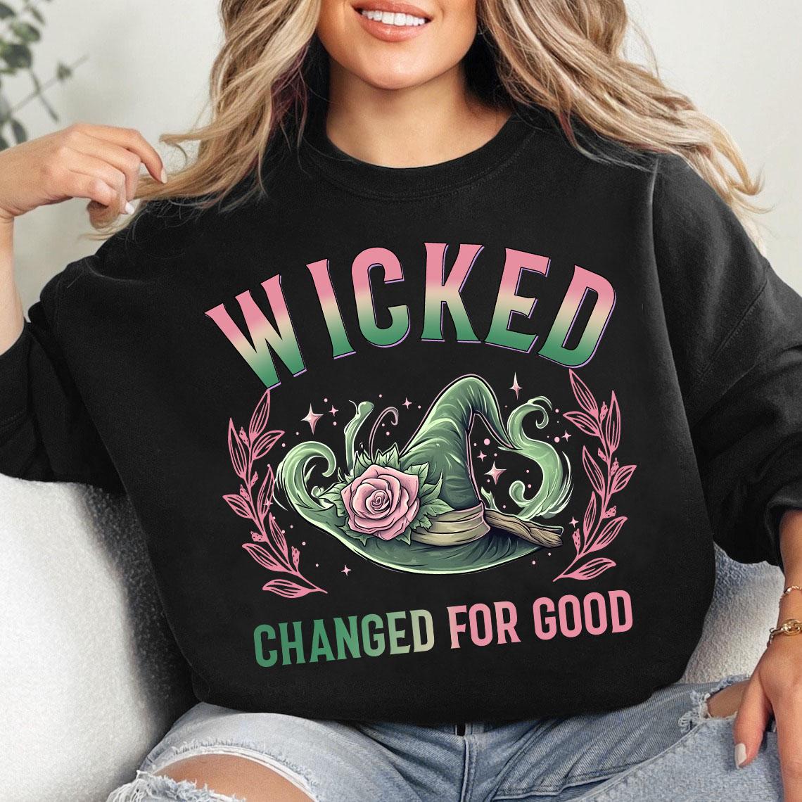 Wicked PNG Changed for Good Wizard of Oz, Pink and Green Witch Wizard ...