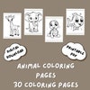 30 Adorable Food Coloring Pages for Kids: Printable PDF & Digital ...