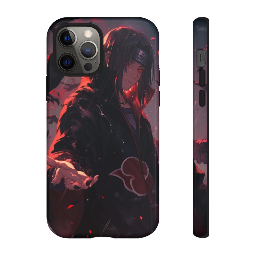 Phone Case, Anime Itachi Uchiha, Sasuke Brother, Japanese Manga Fan ...