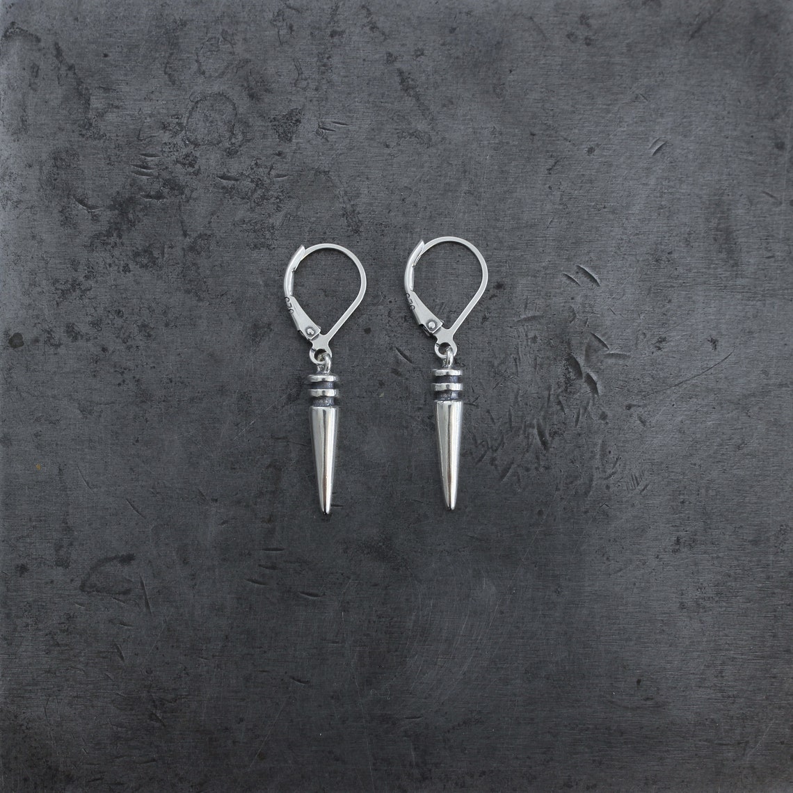 Small Spike Earrings - Etsy