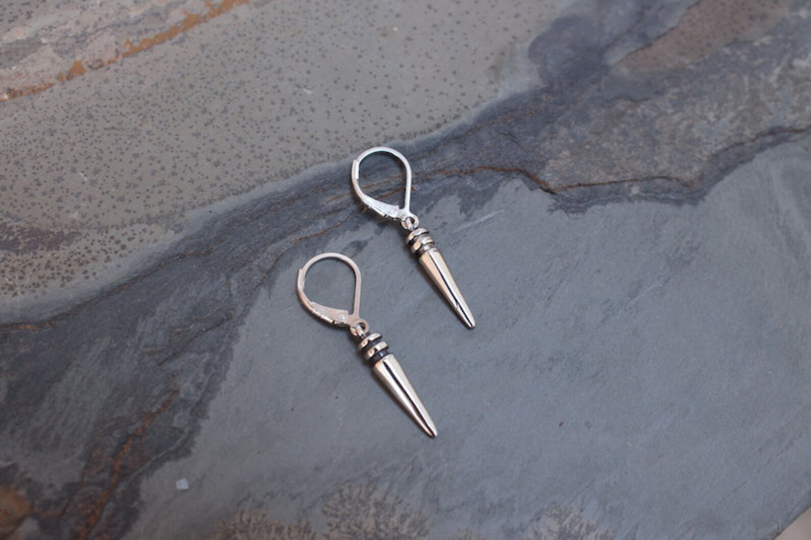 Small Spike Earrings - Etsy