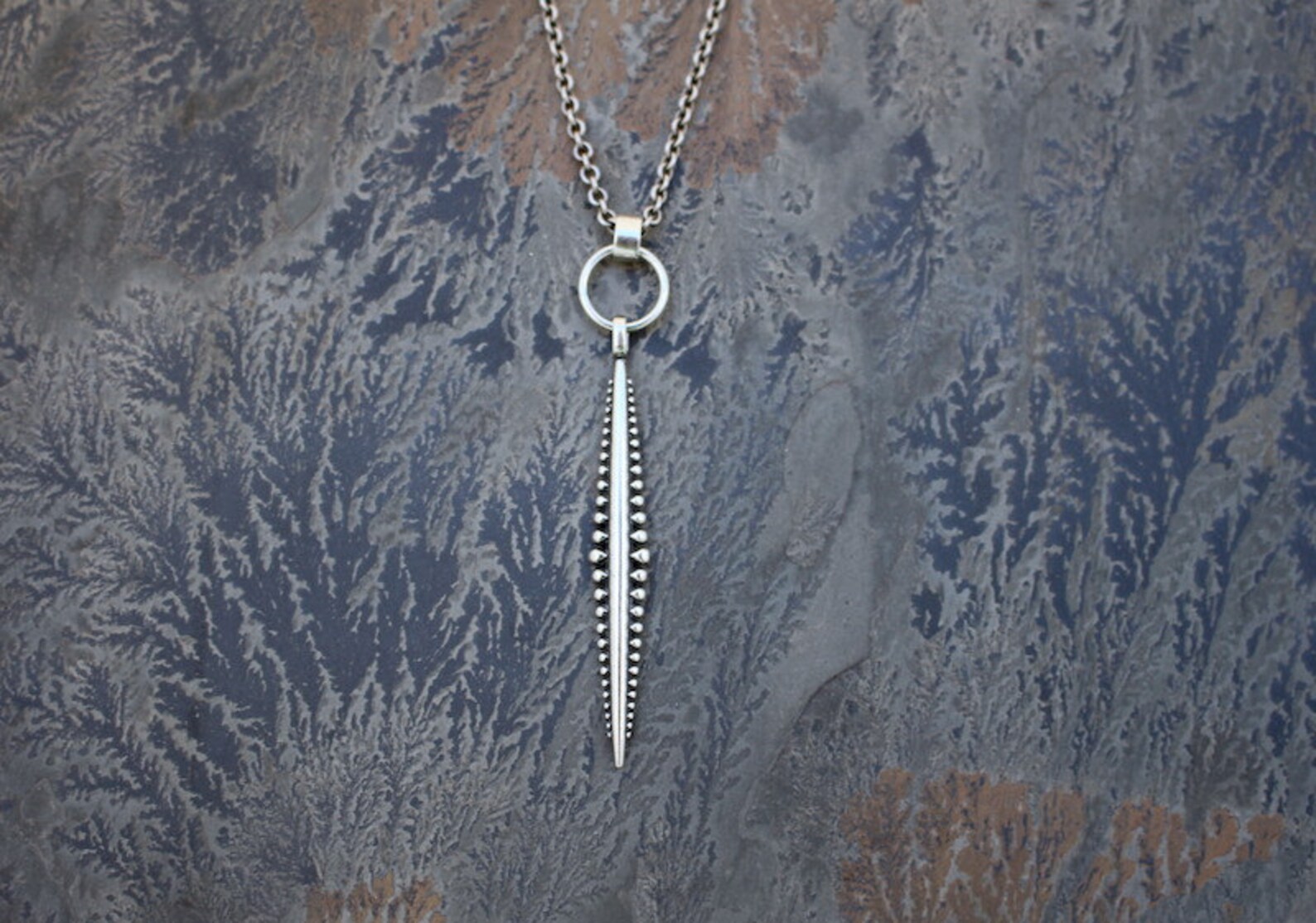 Ultra Straight Pendant - Etsy