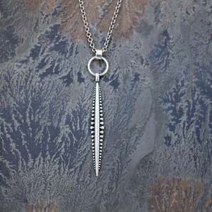 Ultra Straight Pendant - Etsy