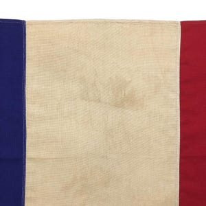 Small Vintage Cotton Flag of France - Etsy
