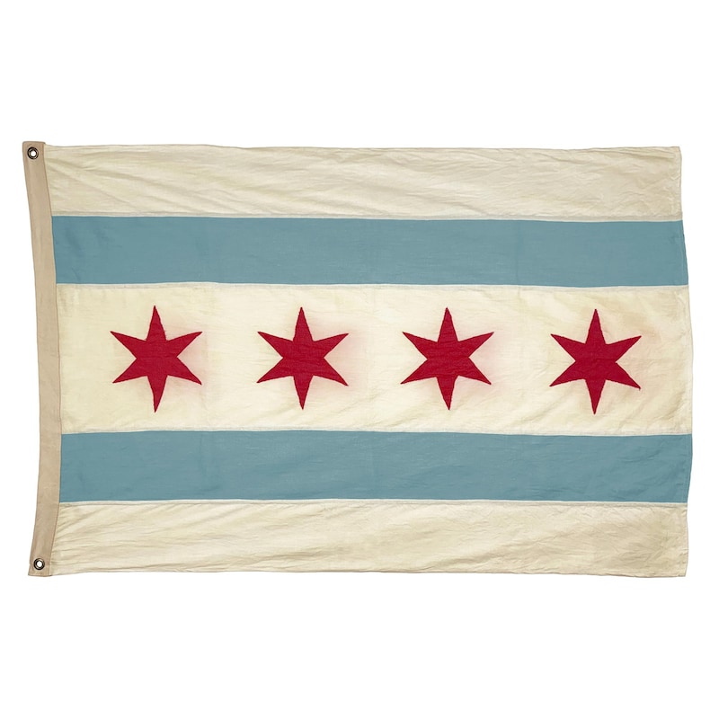 Chicago Flag - Etsy