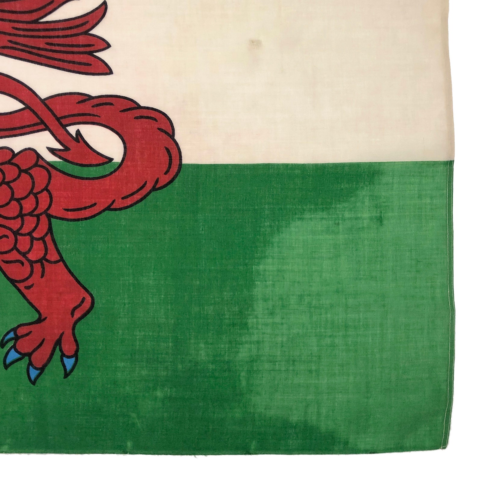 Vintage Wool Nautical Flag of Wales United Kingdom - Etsy