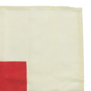 Small Vintage Red Cross Flag (18" X 30") - Etsy