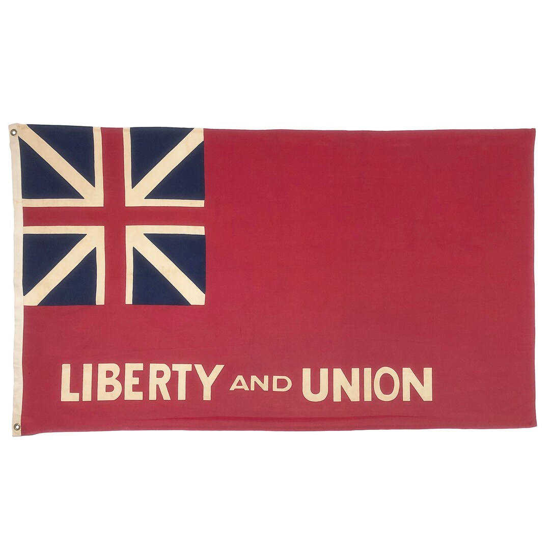 Vintage Cotton Liberty and Union Flag, Taunton, Massachusetts - Etsy