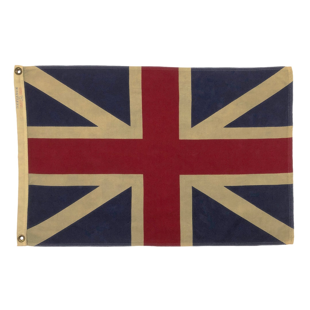 Small Vintage Cotton First Union Jack Flag - Etsy