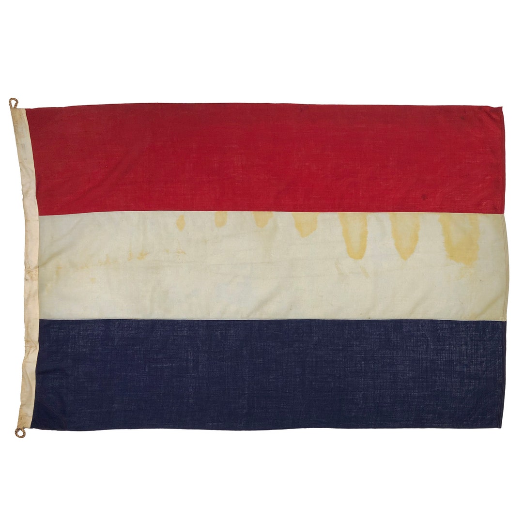 Large Vintage Wool Flag of the Netherlands - Etsy
