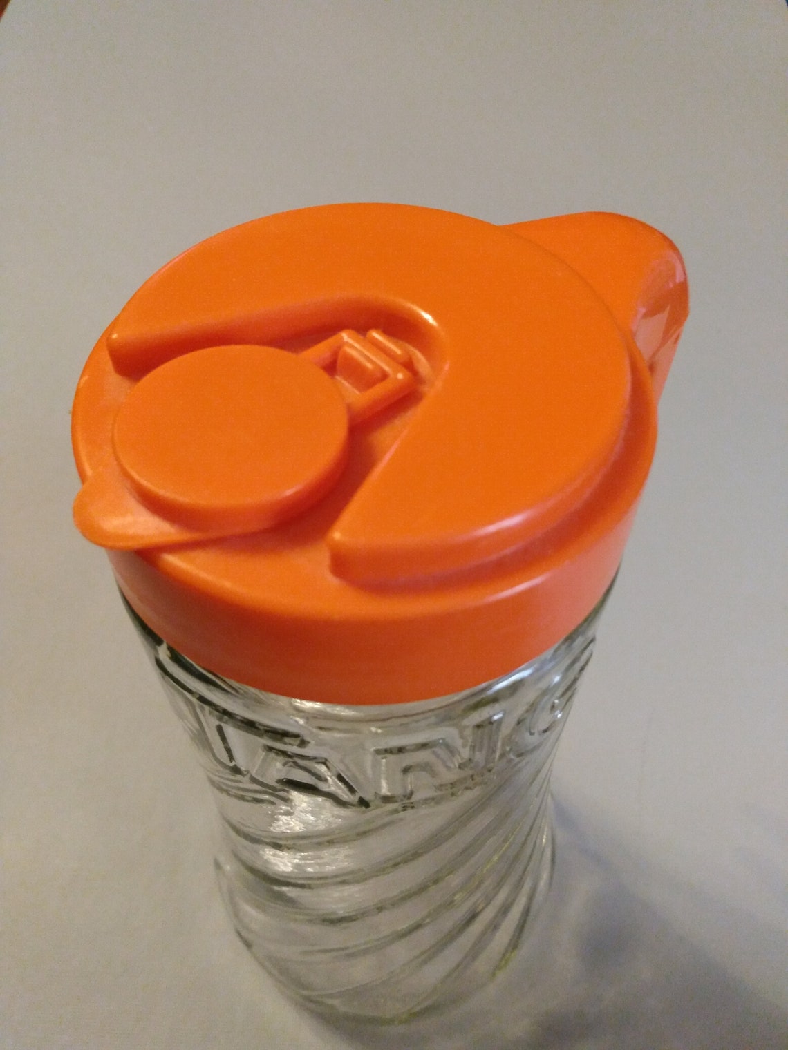 Vintage Tang Container Glass Tang Pitcher Vintage Beverage | Etsy