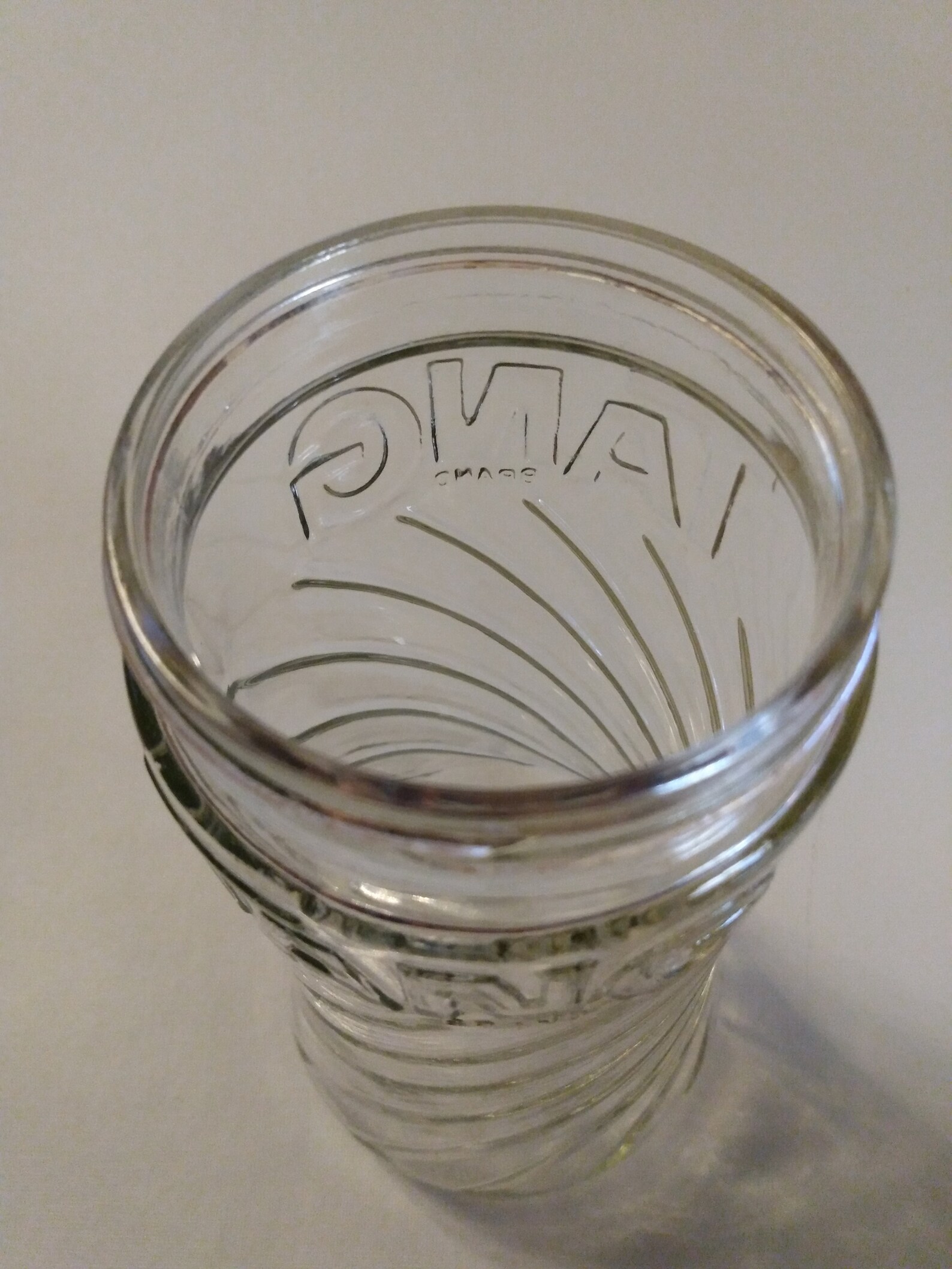 Vintage Tang Container Glass Tang Pitcher Vintage Beverage | Etsy