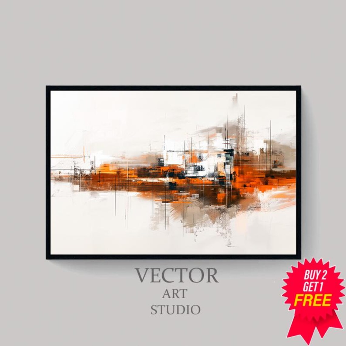 Modern Textured Abstract, Neutral Art Print Set, Modern Wall Art ...