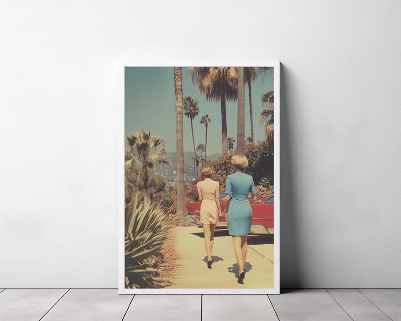 Luxury Fashion Poster, Trendy Retro Wall Art, Vintage Poster, Aesthetic ...