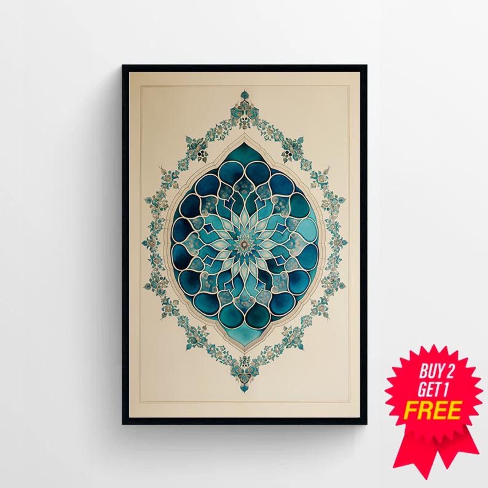 Islamic Geometric Art, Artful Pattern Art, Modern Islamic Wall Art ...