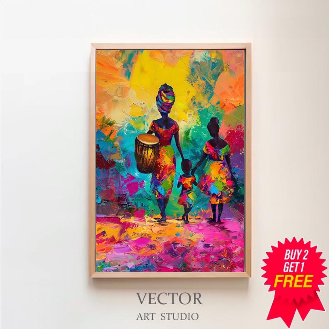 African Art, African, African Wall Art, Printable Art, Digital Wall Art ...