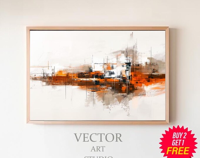 Modern Textured Abstract, Neutral Art Print Set, Modern Wall Art ...