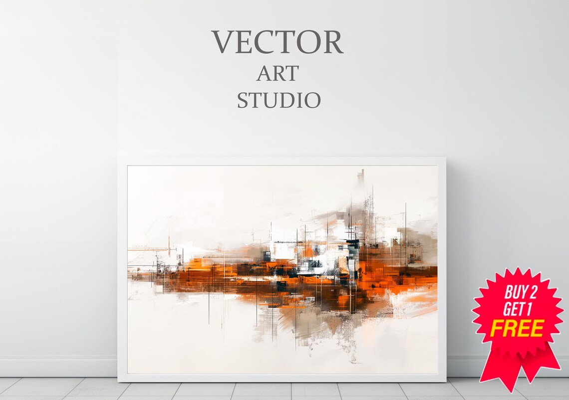 Modern Textured Abstract, Neutral Art Print Set, Modern Wall Art ...