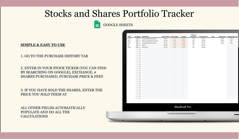 Stock Portfolio Tracker, Buy and Sell Stocks, Share Price Tracker and ...