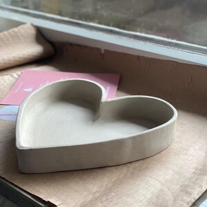 Heart Plate Pottery Template: DIY Slab Building (PDF) - Etsy