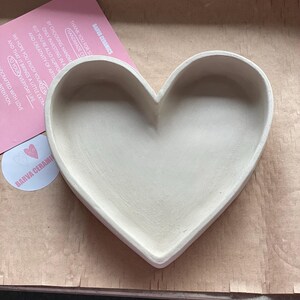 Heart Plate Pottery Template: DIY Slab Building (PDF) - Etsy