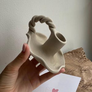 DIY Clay Candle Holder Template: Pottery Pattern Printable (PDF) - Etsy
