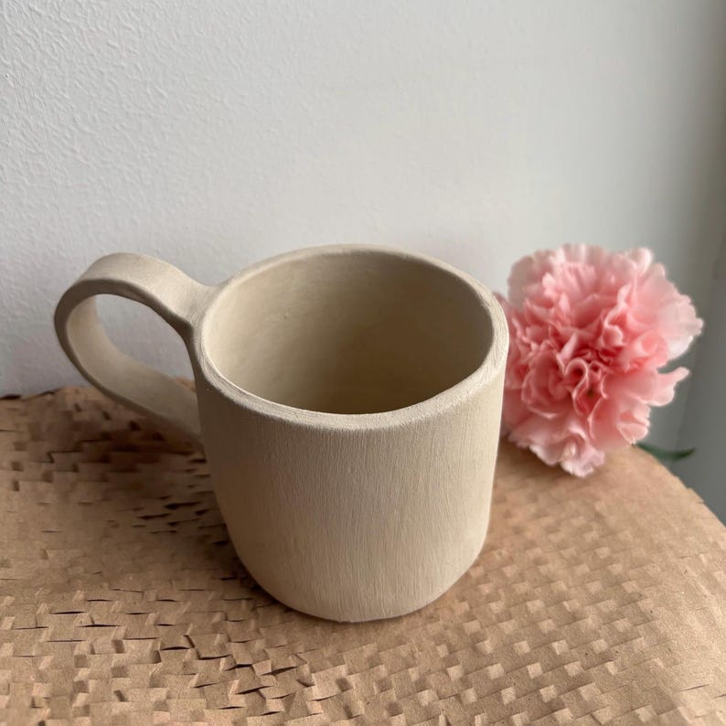 Pottery Mug Template for Slab Building, Simple Home DIY Ceramic Mug ...