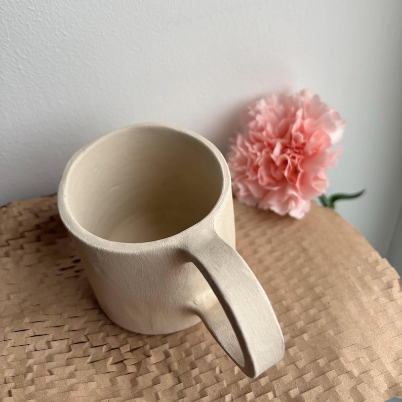 Pottery Mug Template for Slab Building, Simple Home DIY Ceramic Mug ...