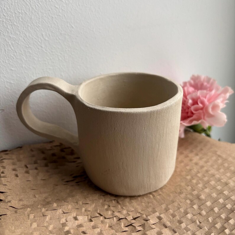 Pottery Mug Template for Slab Building, Simple Home DIY Ceramic Mug ...