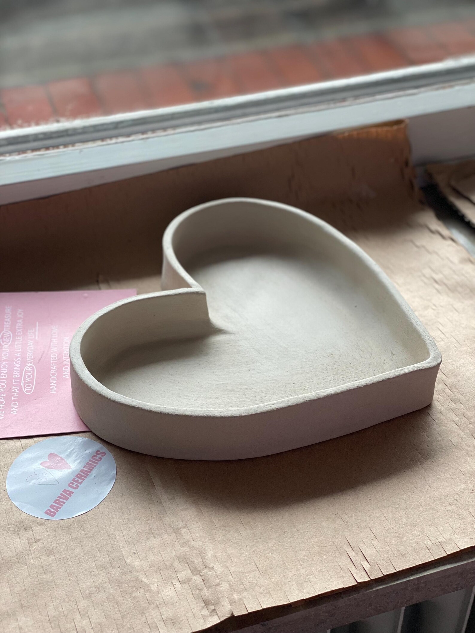 Heart Plate Pottery Template: DIY Slab Building (PDF) - Etsy