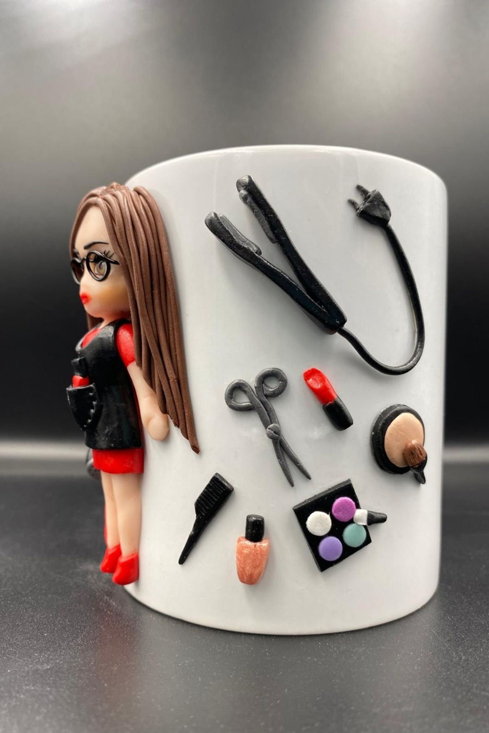 Personalized Hair Stylist Mug, Custom 3d Embossed Hairdresser Gift, - Etsy