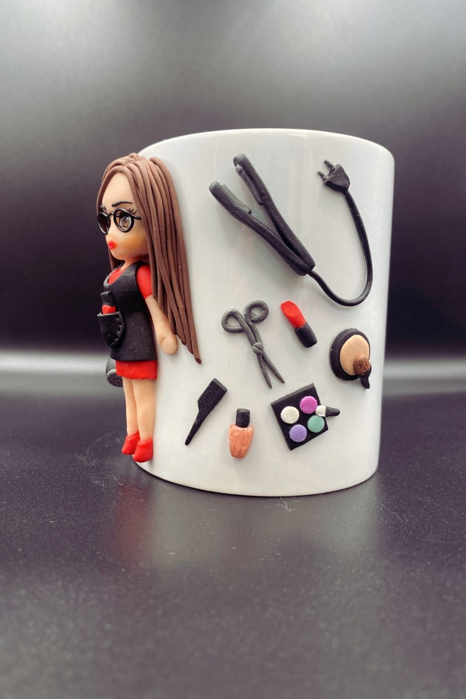 Personalized Hair Stylist Mug, Custom 3d Embossed Hairdresser Gift, - Etsy