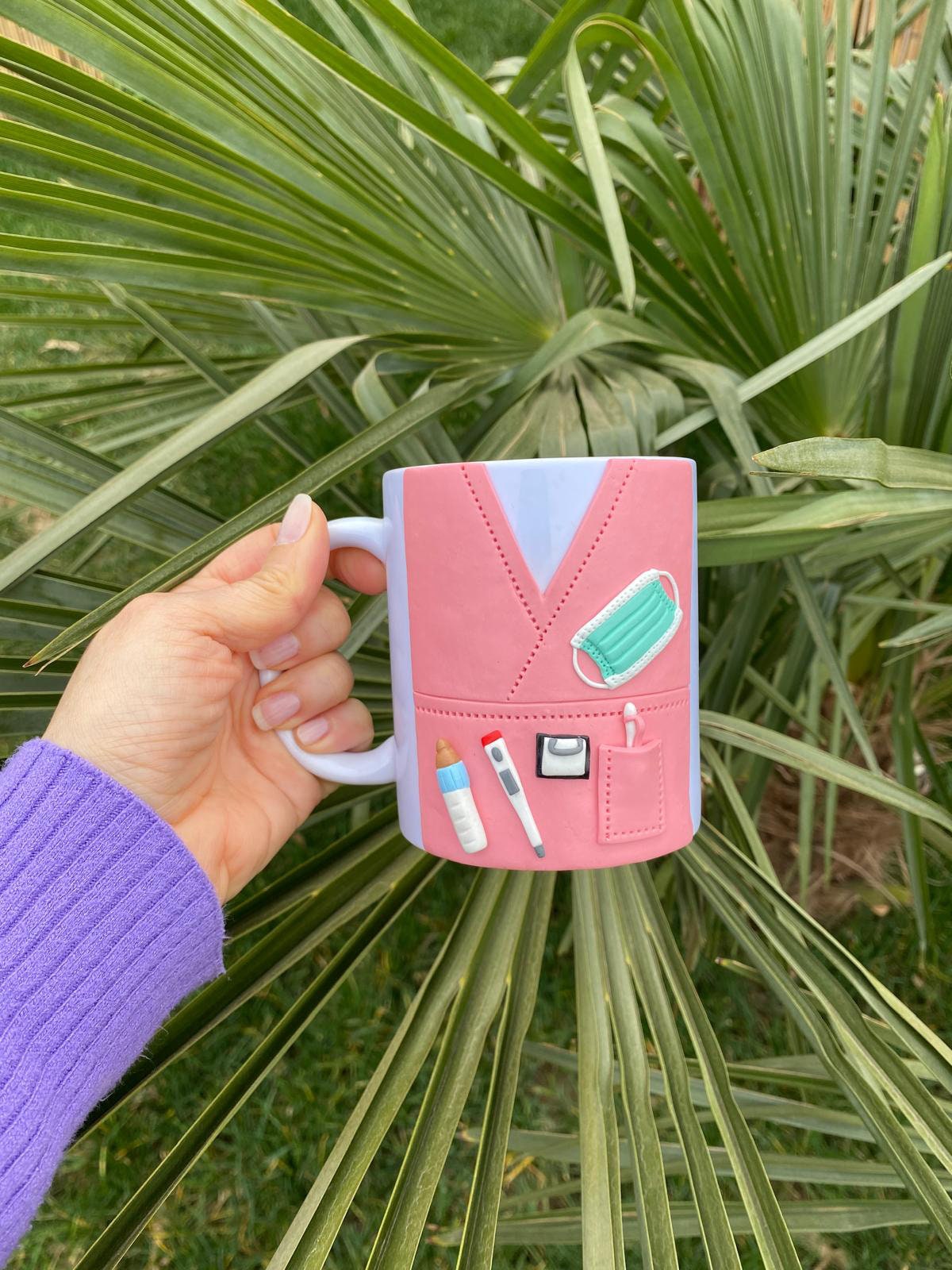 Custom Nurse Mug Personalized, Nurse Graduation Gift, Handmade 3d ...