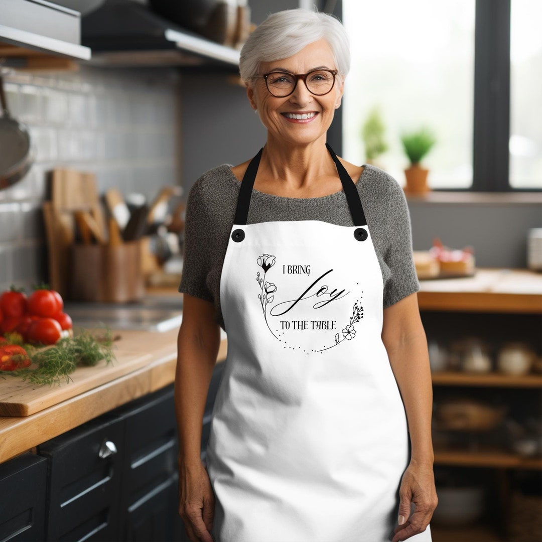 Joyful Apron, Kitchen Apron, Cooking Apron, Fun Apron, Chef Apron, I ...