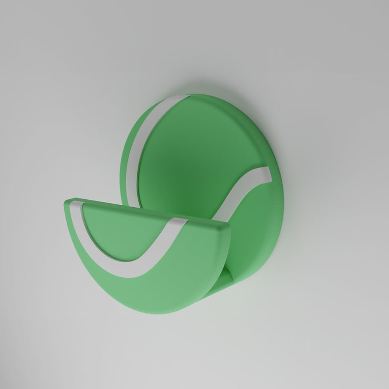 Tennis Racquet Hanger, Easy Stick-on Wall Mount, Racket Organizer ...