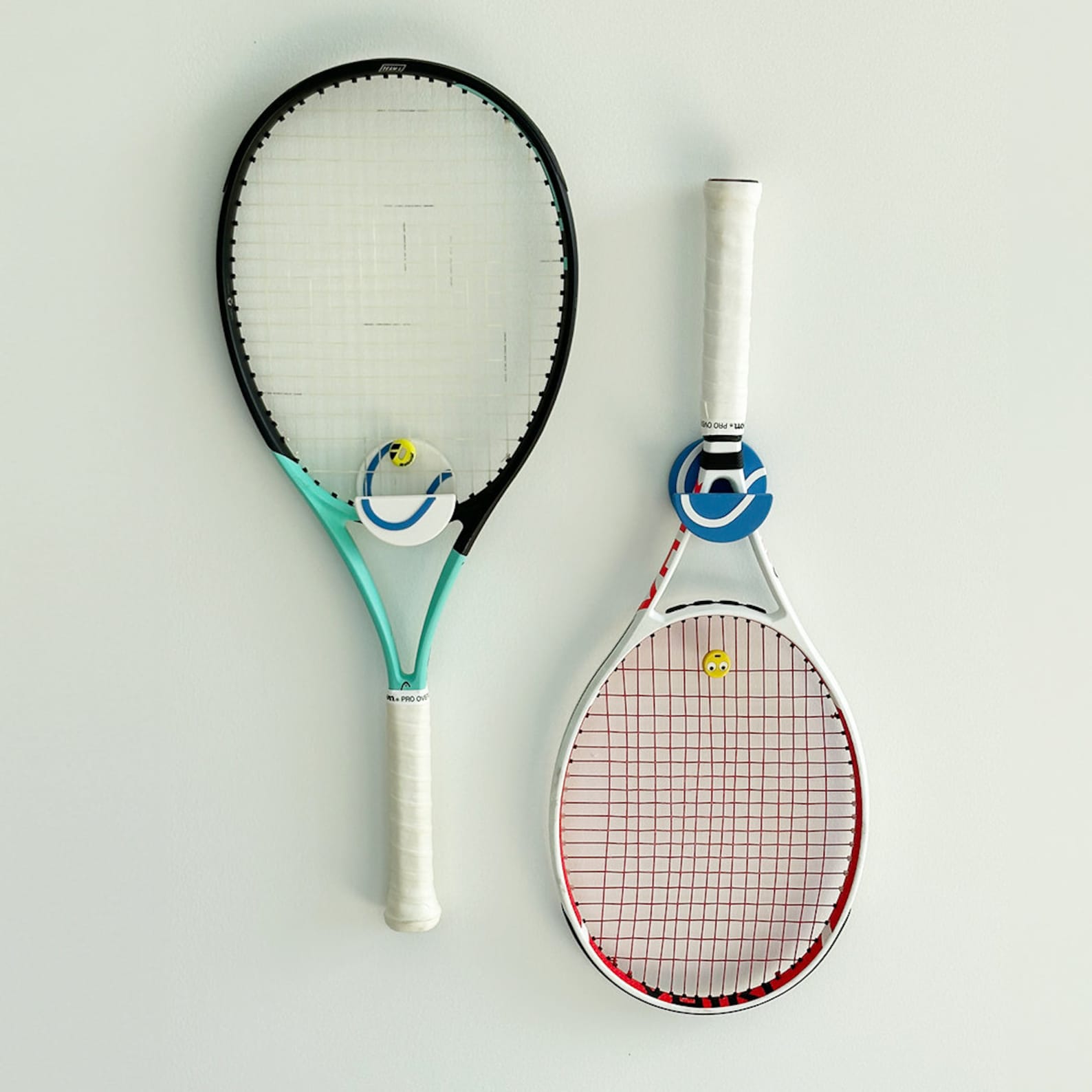 Tennis Racquet Holder Set, Racket Organizer, Tennis Racket Hook, Tennis ...