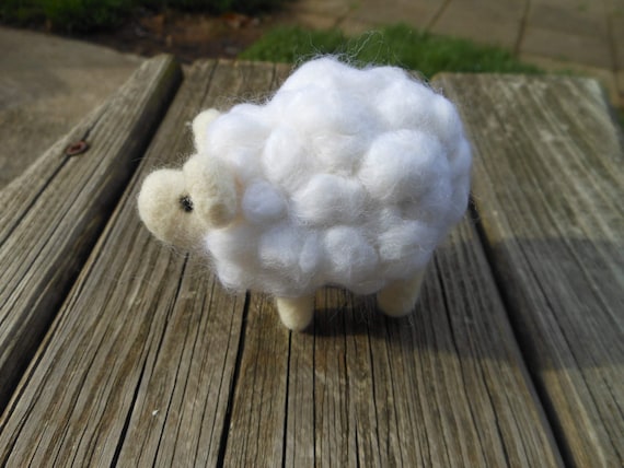Needle Felted Wool Sheep - Etsy