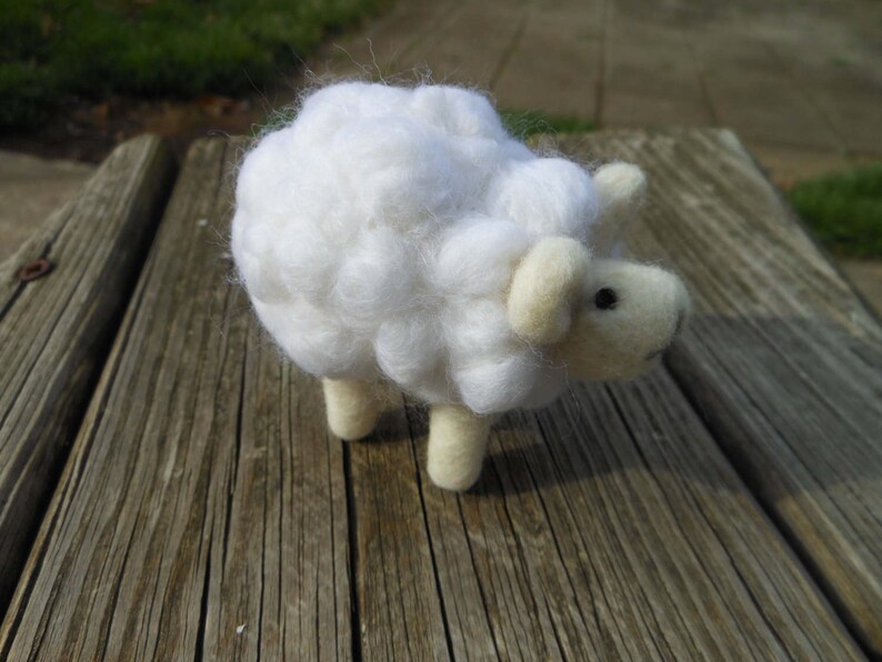 Needle Felted Wool Sheep - Etsy