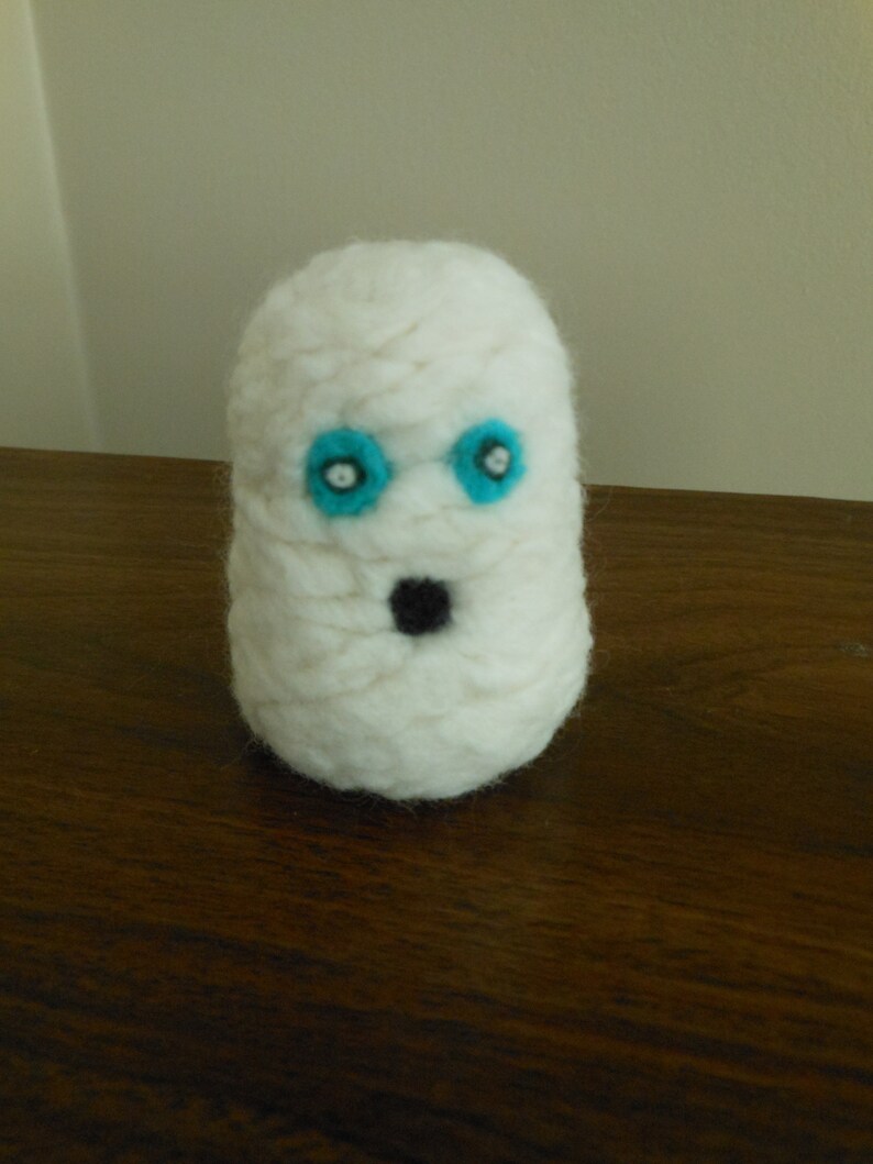 Needle Felted Mummy Ghost Goblin Ghoul Monster Wool - Etsy