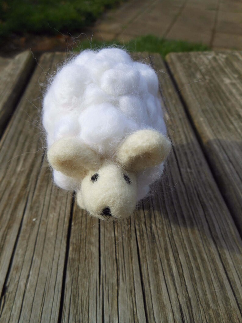 Needle Felted Wool Sheep - Etsy