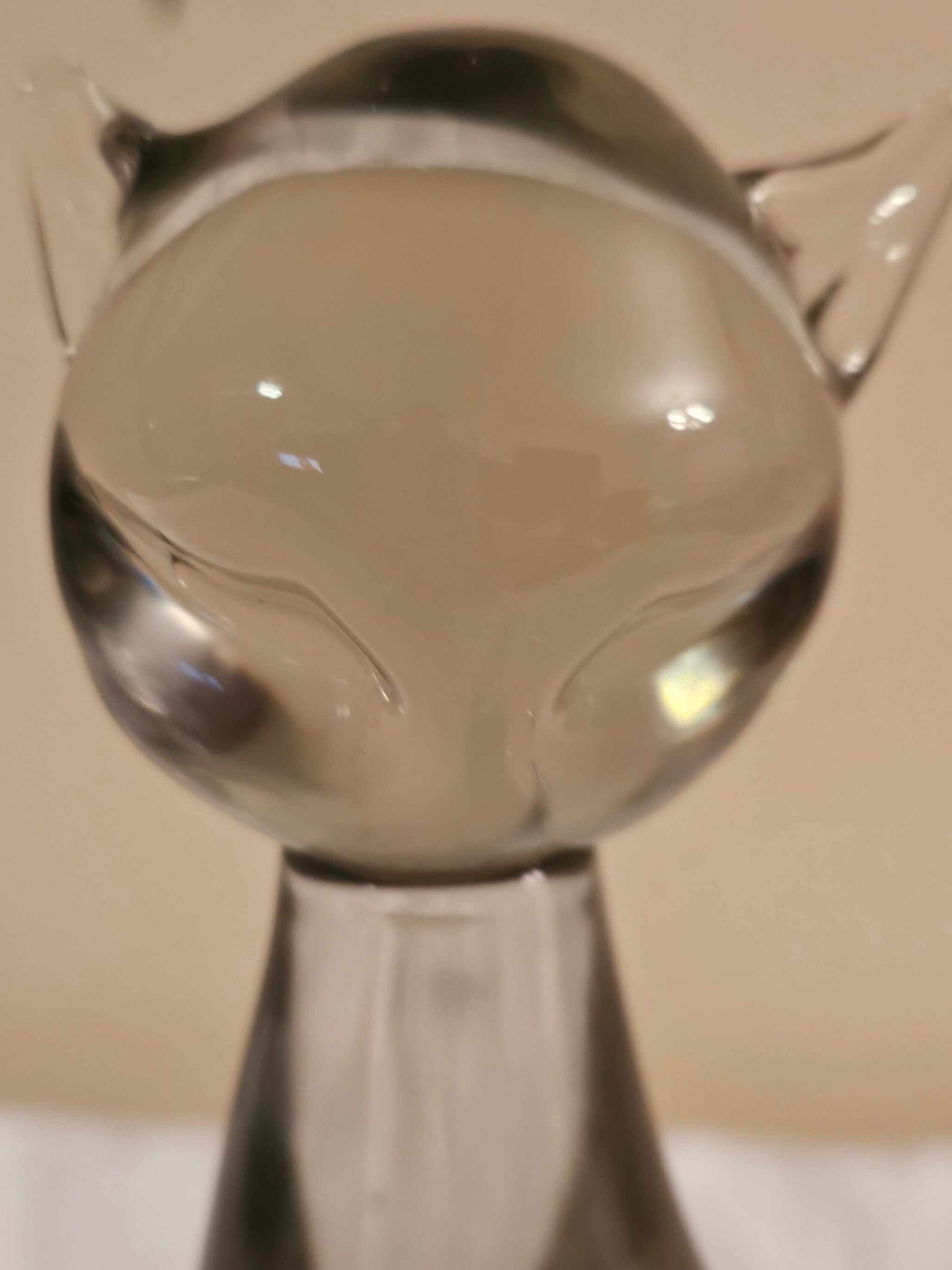 Shaded Glass Cat Livio Seguso - Signed - Vintage - Etsy