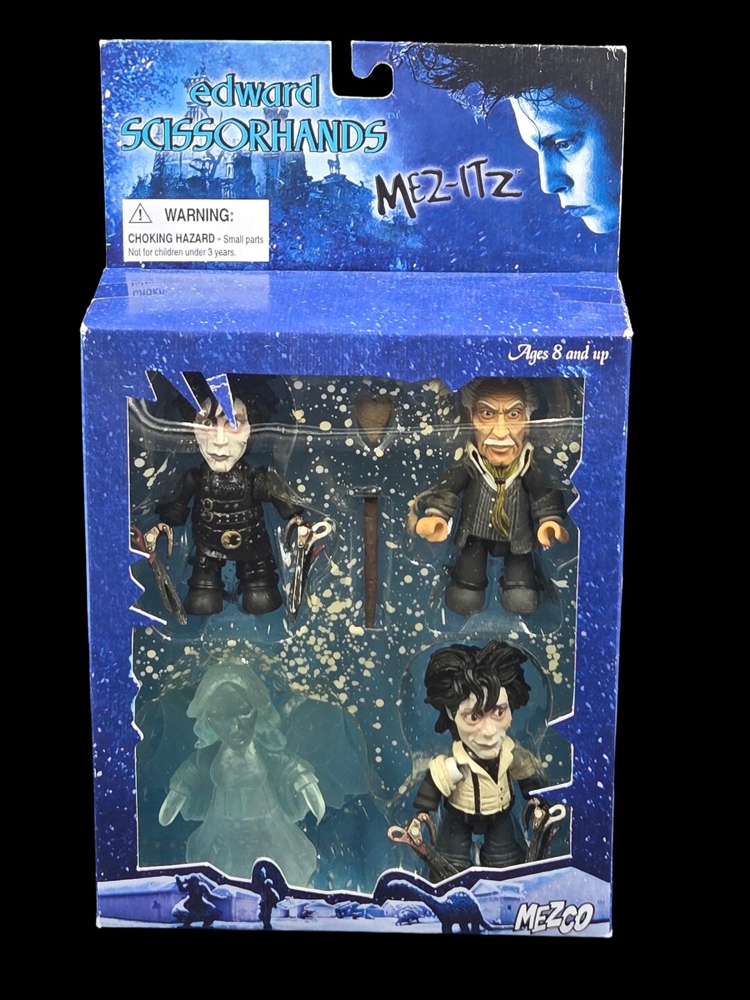 Mezco Edward Scissorhands 4 Pack Mini Figures Mez-itz - Collectible Set - Etsy