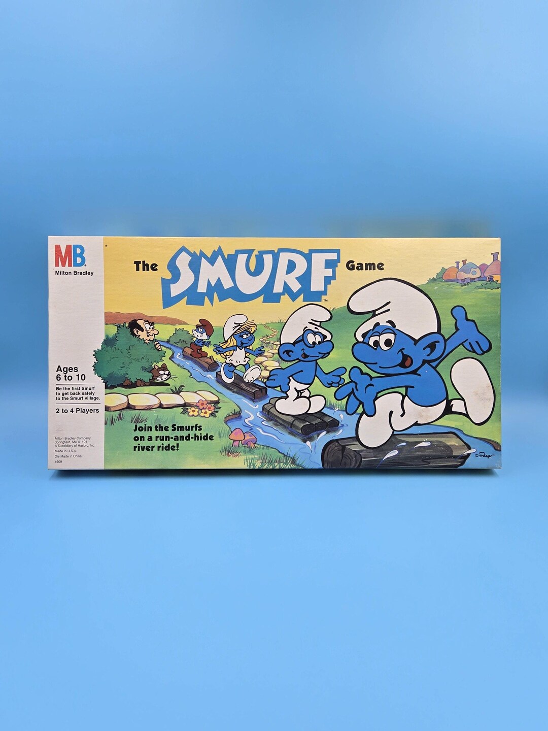 Milton Bradley the Smurf Game Board Game Sealed Ages 6 to 10 1980s ...