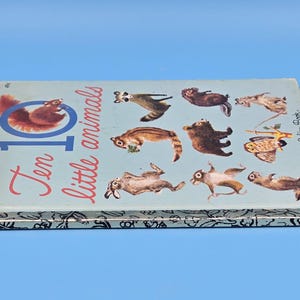 Little Golden Book Ten Little Animals 5th Printing 1975 *good+ Cond* - Etsy